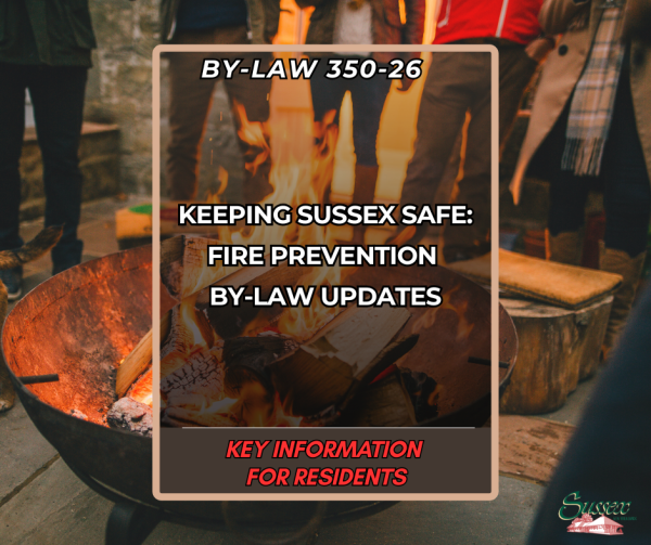 Updated Sussex Fire Prevention By-Law Enacted – Sussex, New Brunswick