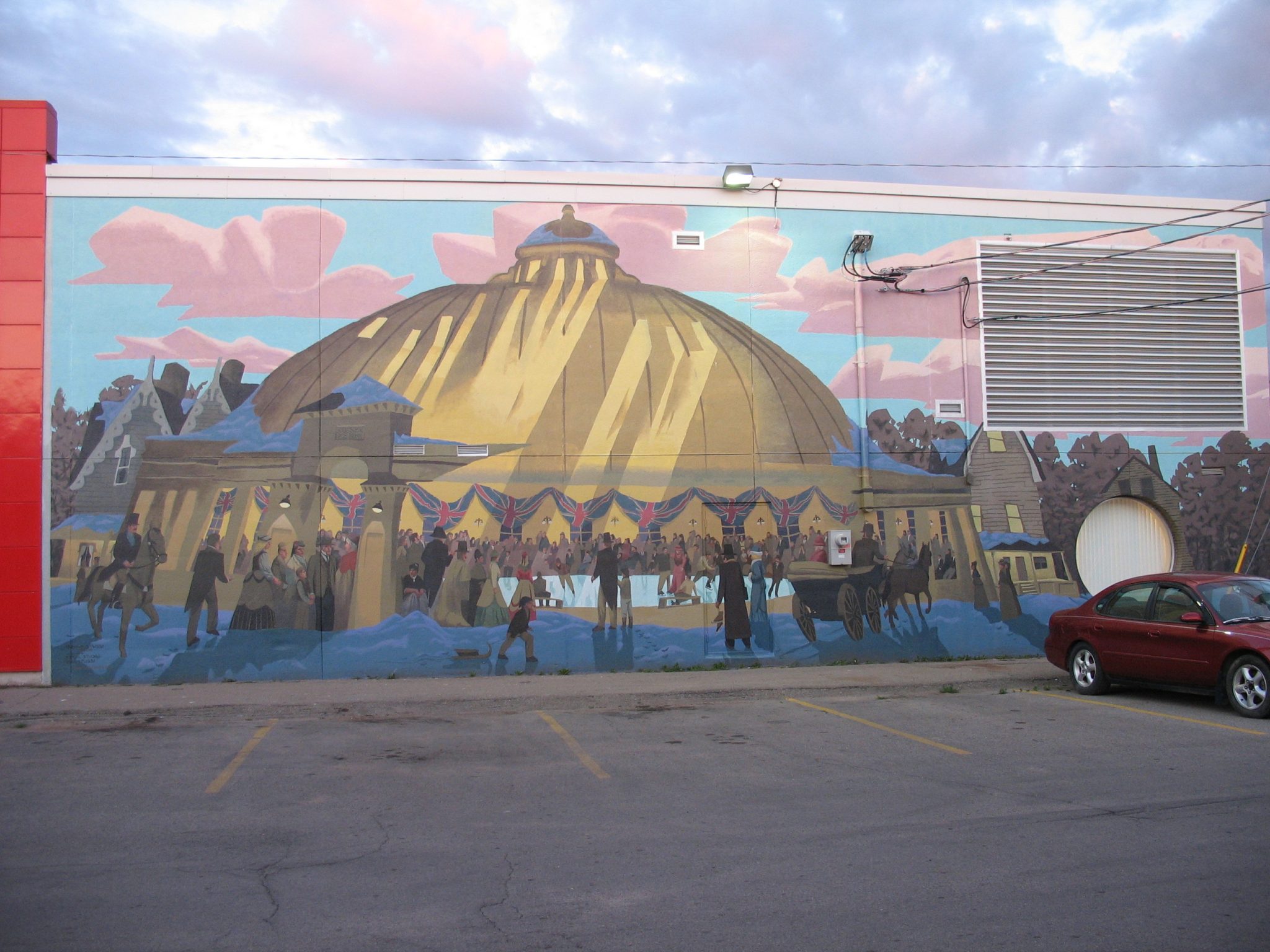 Sussex's First Skating Rink - Sussex, New Brunswick